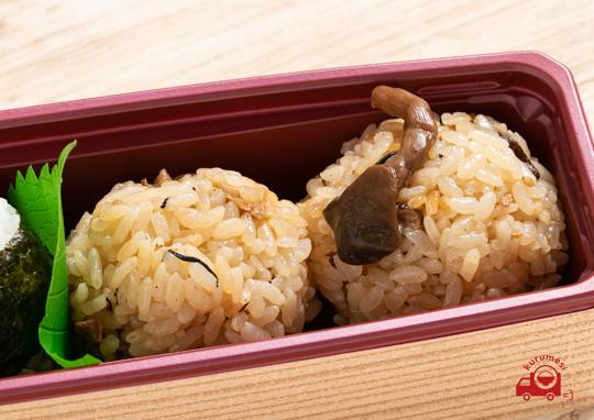 エビ鶏十目ボックス 600円｜天むす すえひろ - くるめし弁当